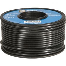 LOW TENSION CABLE 18 GAUGE 100' BLACK